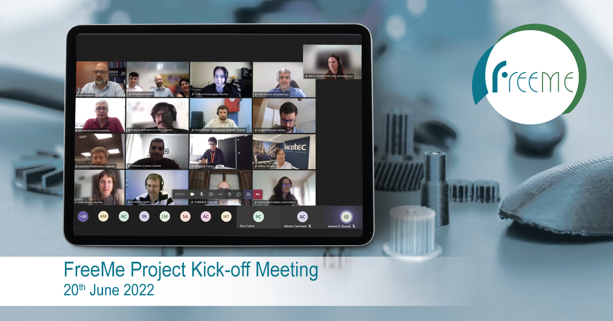 FreeMe project Kick-off meeting - FreeMe Project